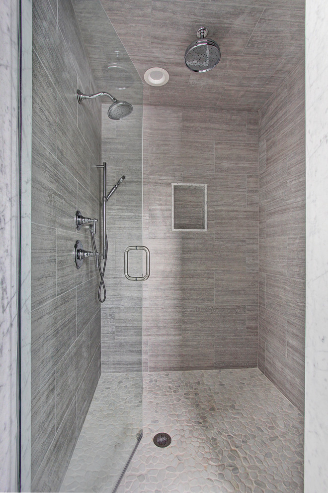 Master Shower - Beach Style - Bathroom - New York - by Shorefront ...