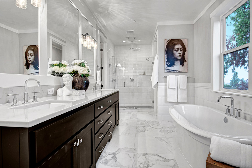Master Suite Bathroom - Transitional - Bathroom - Seattle - by Chaffey ...