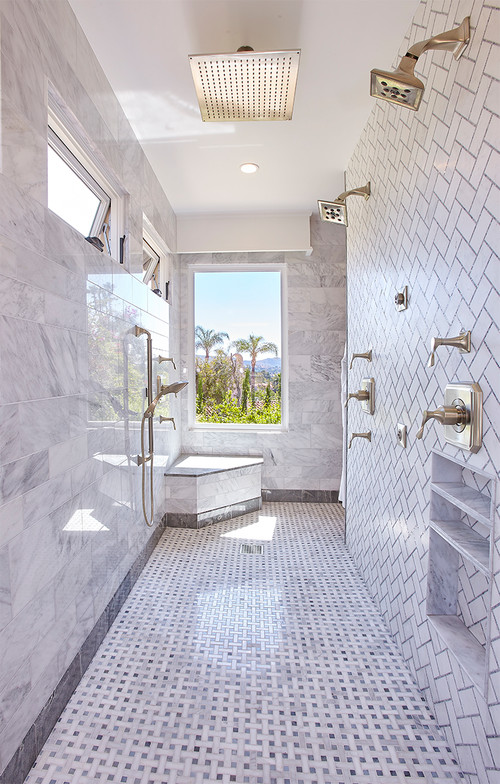 Basketweave Tile Bathroom Designs | Shop Mosaic Tiles | Country Floors