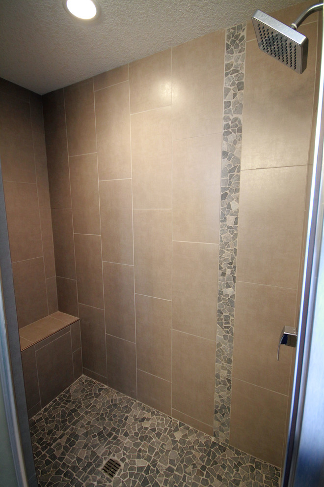 Master Walk-in Shower - Transitional - Bathroom - Calgary - by Monarch ...