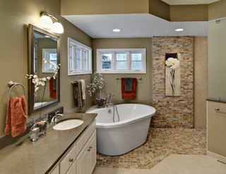 Mbros' Bath Remodels - Contemporary - Bathroom - Minneapolis - by ...