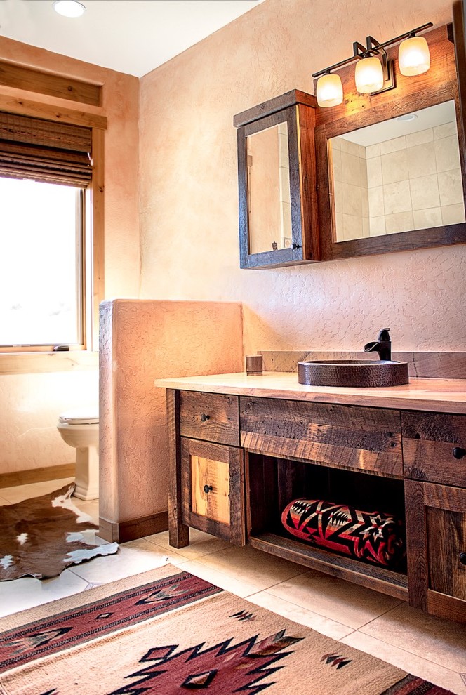 McNay bunkhouse - Rustic - Bathroom - Phoenix - by Elk Ridge ...