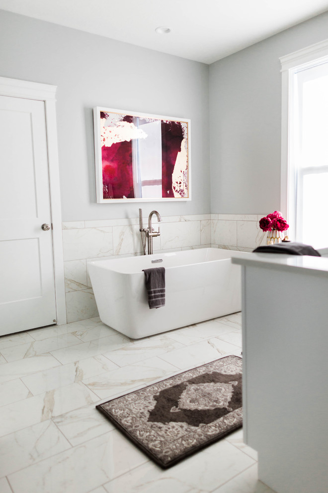 Mecham Dream Home | Ellie + Jared Mecham - Transitional - Bathroom ...