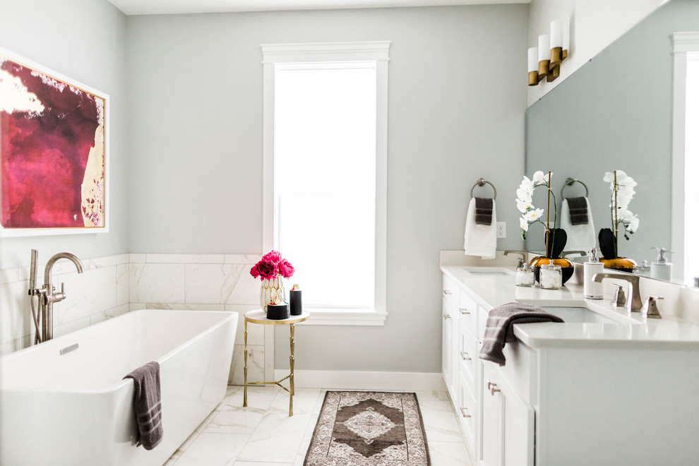 Mecham Dream Home | Ellie + Jared Mecham - Classique Chic - Salle de ...