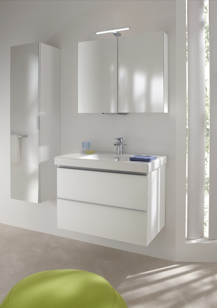 Meuble vasque et blancheur - Contemporary - Bathroom - by Jacob Delafon ...