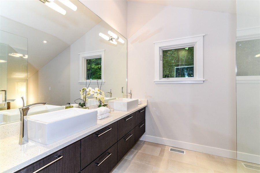 Michigan City Model Home - Contemporary - Bathroom - Chicago - by KDT ...