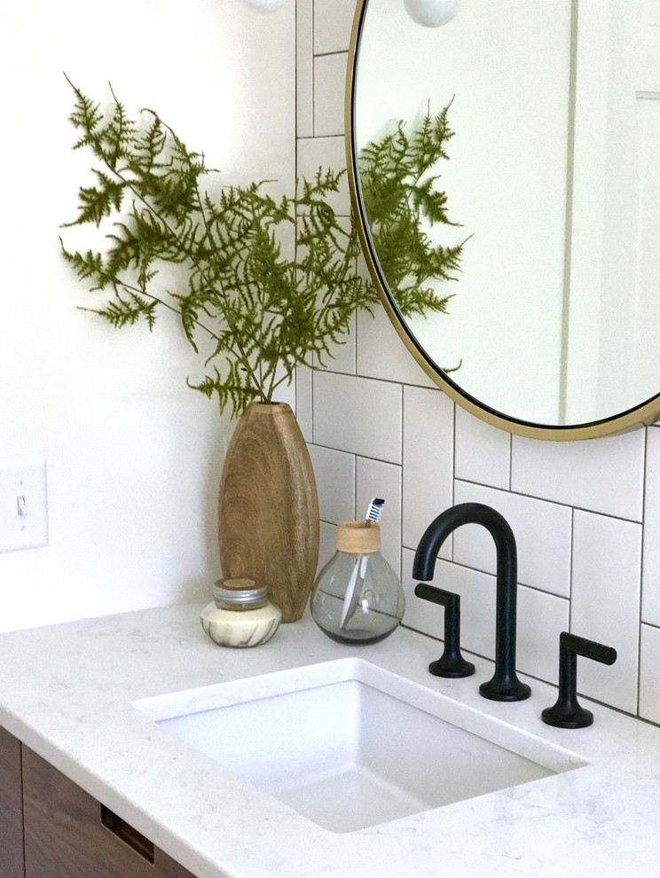 Mid-Century Modern Master Bath - Contemporary - Bathroom - Grand Rapids - by Design Phase | Houzz