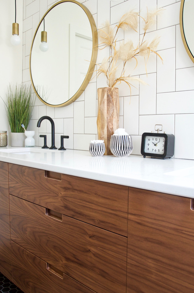 Mid-Century Modern Master Bath - Modern - Bathroom - Grand Rapids - by Design Phase | Houzz