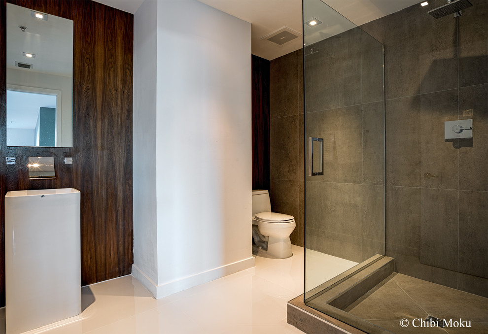 Mila Design - Miami, Florida - Éclectique - Salle de Bain - Miami - par Chibi Moku ...