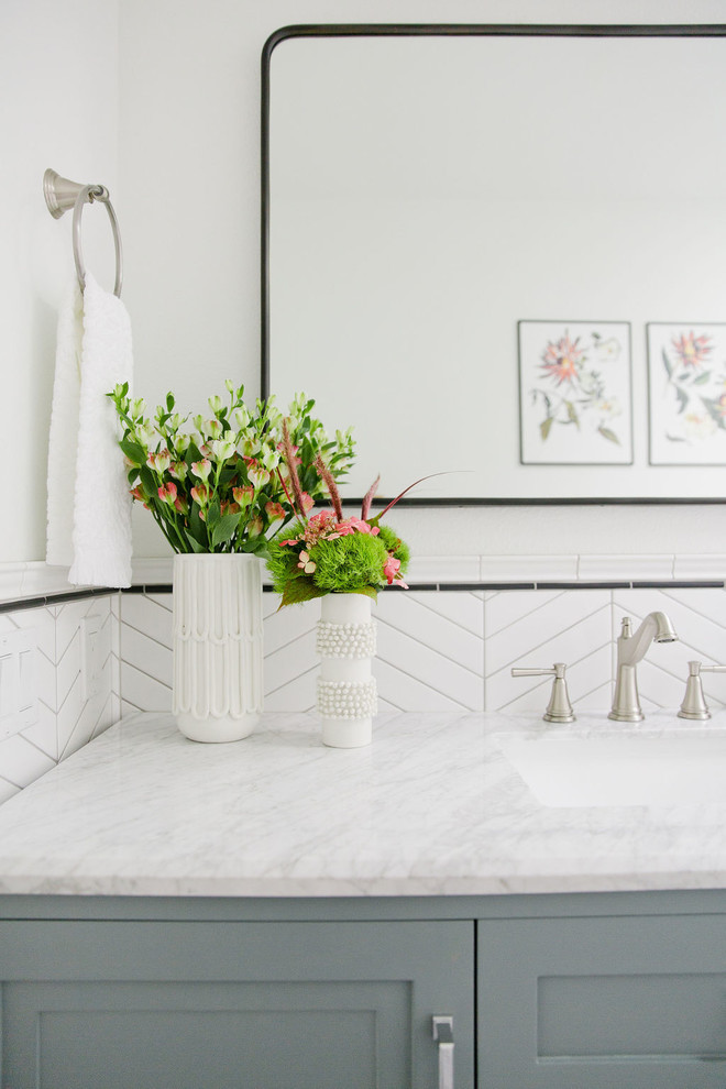 Misty Meadows Bathroom Renovation - Transitional - Bathroom - Other ...