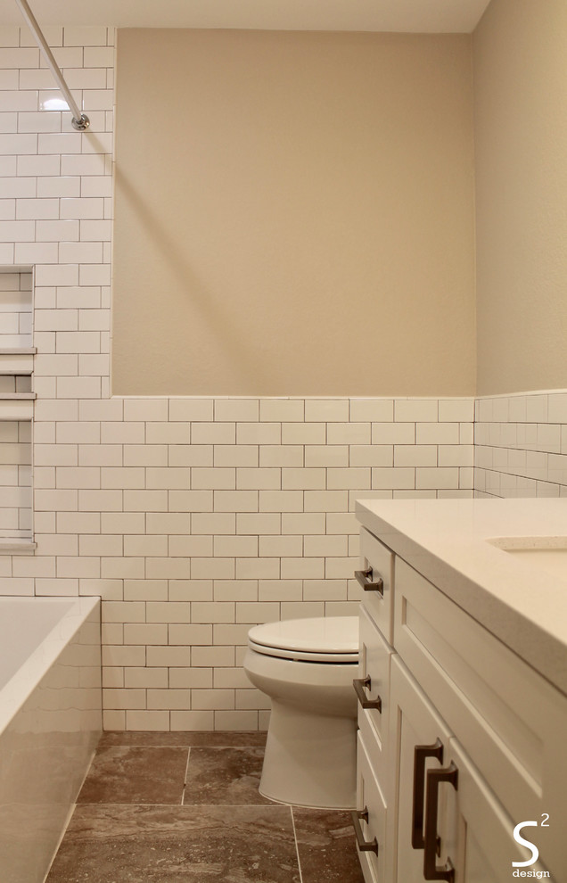 MM house - Midcentury - Bathroom - Houston - by S Squared Design, LLC ...