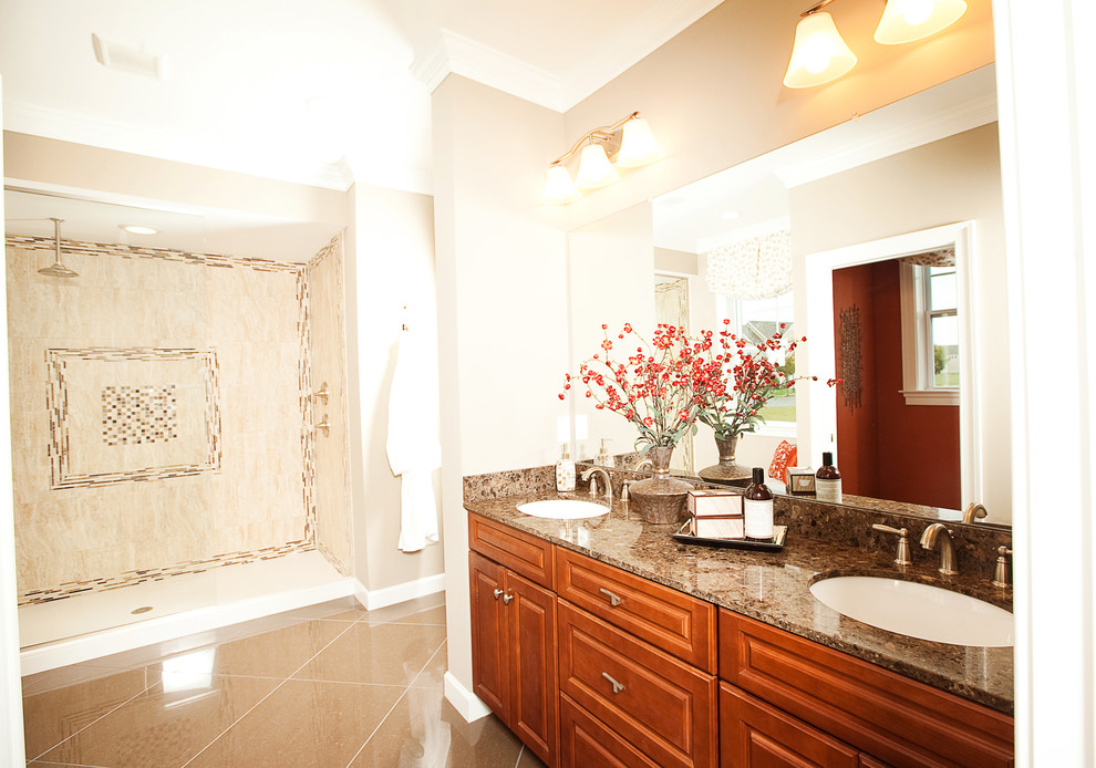 Model Home in Villages of Five Points, Lewes, Delaware - Craftsman - Bathroom - Philadelphia ...