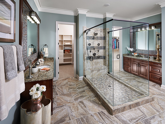 Model Home Interiors - Contemporain - Salle de Bain - Orlando - par ...