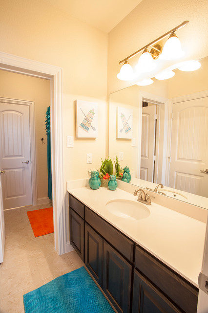 Model Home - Tulum Beach Style - Beach Style - Bathroom - Dallas - by ...