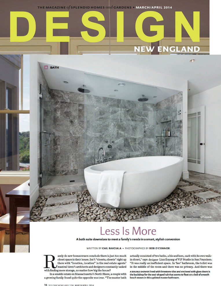 Modern & Soothing Spa Bath - Modern - Bathroom - Boston - by VIF Studio ...