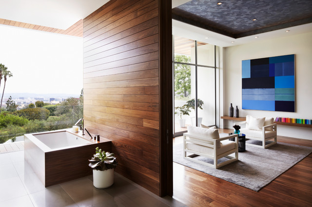 Modern Architecture Estate - Modern - Bathroom - Los Angeles - by Erinn ...