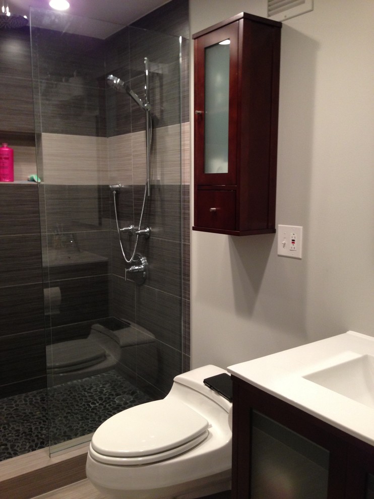 Modern Bathroom Remodel - Modern - Bathroom - Chicago - by 123 ...
