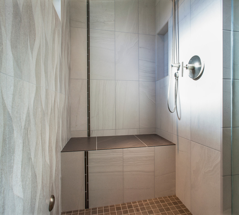 Modern Craftsman Style bathroom Update - Craftsman - Bathroom ...