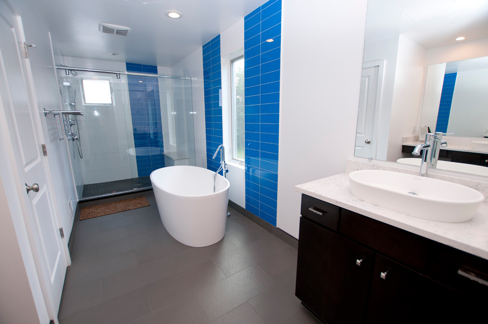 modern farmhouse - Contemporary - Bathroom - Other - by lee CALISTI ...