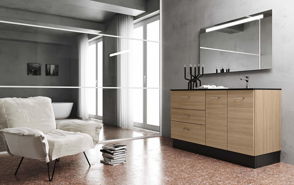 Modern Italian Vanities Moon by GB Group - Contemporary - Bathroom ...