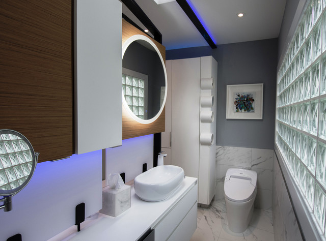 Modern luxury compact bathroom - Modern - Bathroom - Charlotte - by ...