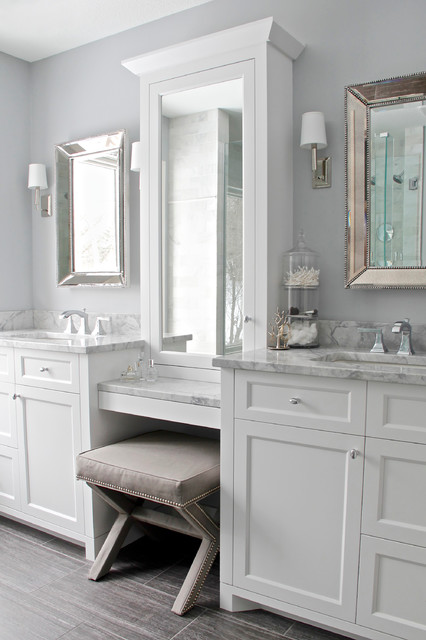 Modern Master Bathroom - Bathroom - Minneapolis - by Sarah Goldfarb Designs | Houzz AU