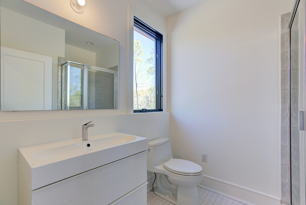 Modern Mechanicsville Farm House - Modern - Bathroom - Richmond - by K ...