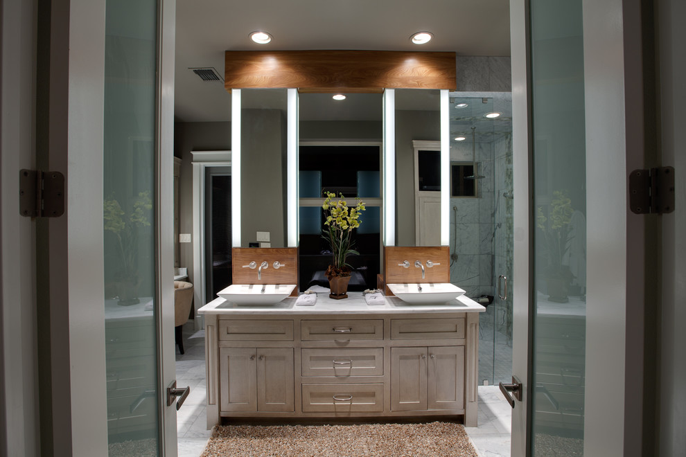 Modern Santa Fe Style - Traditional - Bathroom - Austin - by Burdick ...