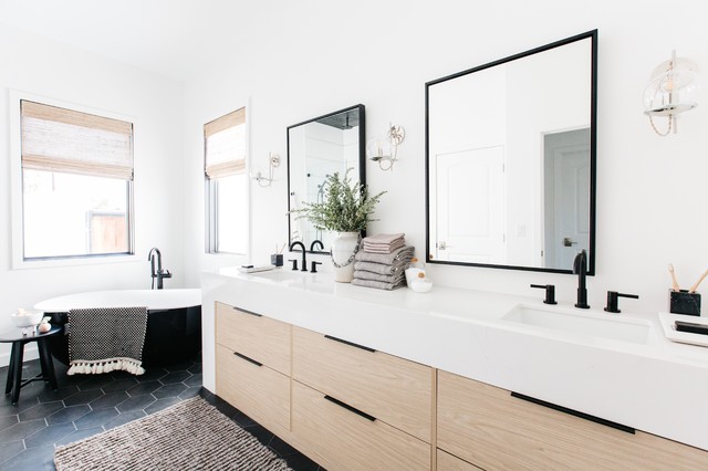 Modern Scandinavian Bathroom - Scandinavian - Bathroom - Phoenix - by ...