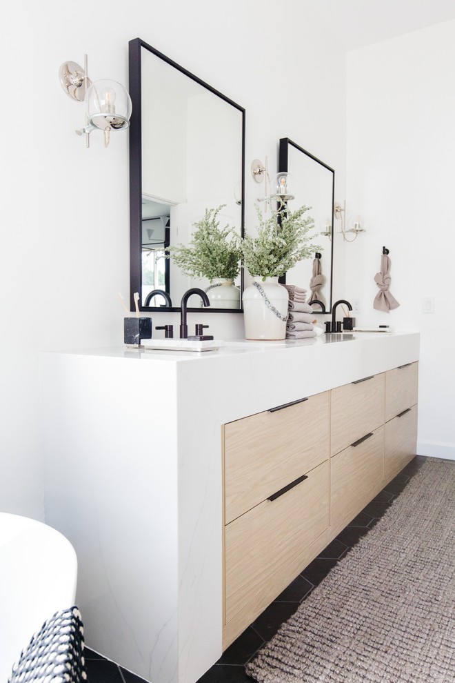 Modern Scandinavian Bathroom - Scandinavian - Bathroom - Phoenix - by ...
