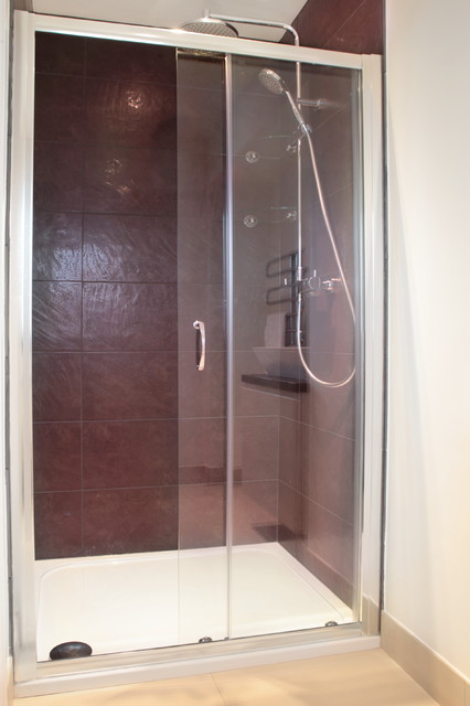 Modern shower cubicle - Contemporary - Bathroom - Buckinghamshire - by ...