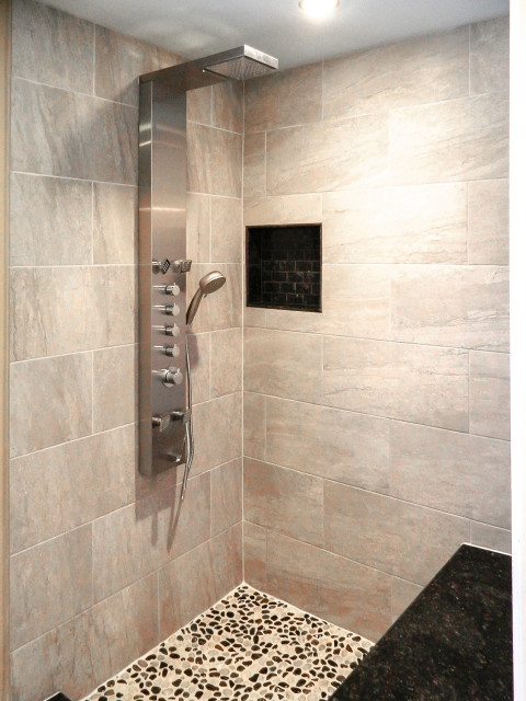 Modern Shower with Shower Tower - Modern - Bathroom - Austin - by Texas ...