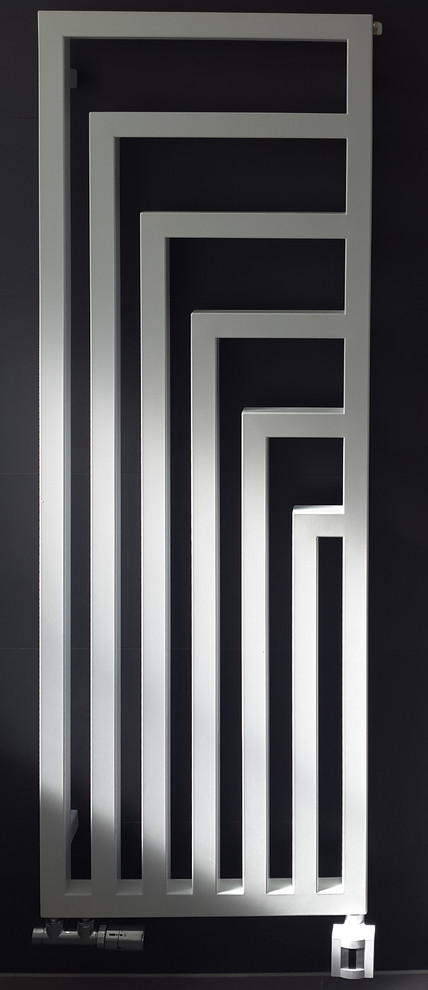 Modern White & Graphite Bathroom - Modern - Bathroom - Manchester - by ...