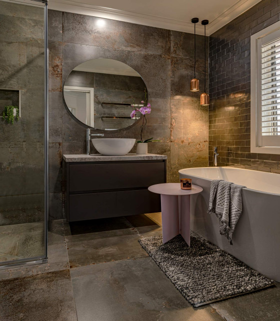 Mont Albert Main Bathroom - Modern - Bathroom - Melbourne - by Simply Bathroom Solutions | Houzz AU