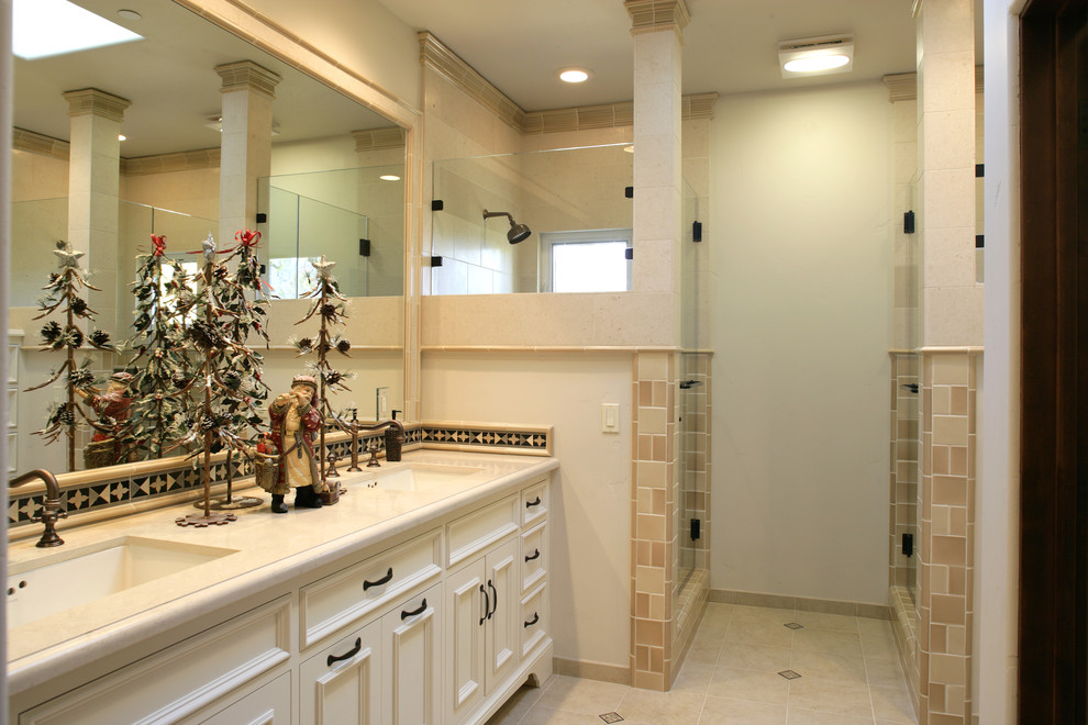 Monte Sereno Tuscan Custom Home - Mediterranean - Bathroom - San Francisco - by Conrado - Home ...