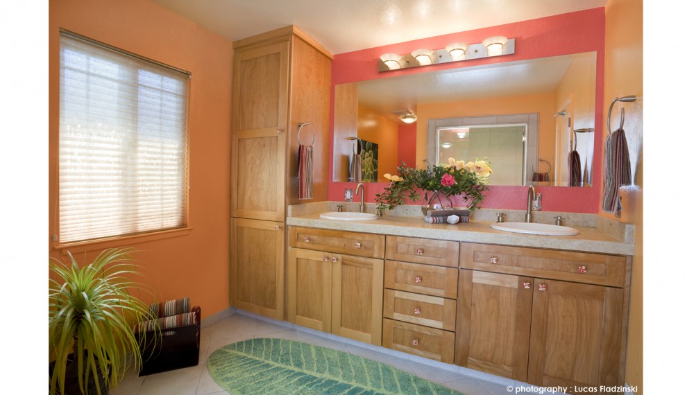 Mountain View Home Master Bath - Contemporary - Bathroom - Los Angeles ...