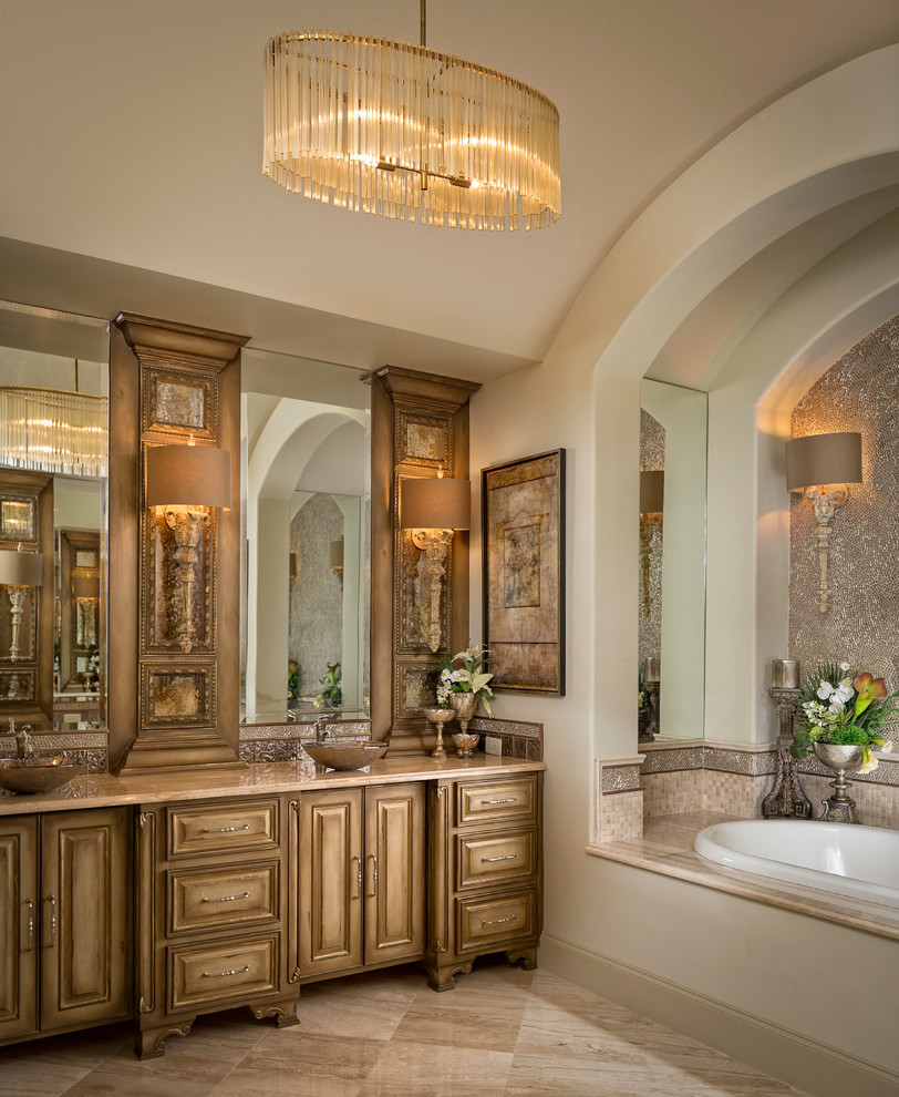 Museum Way Townhome - French Country - Bathroom - Dallas - by Haus of ...