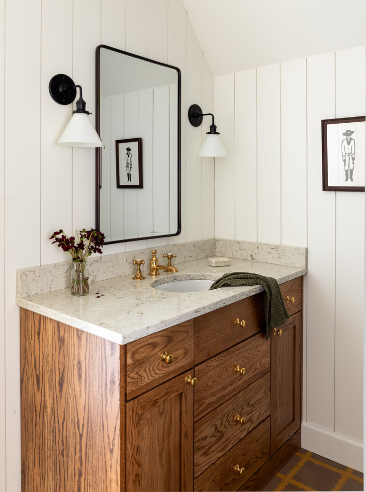 N28 Tudor - Traditional - Bathroom - Seattle - by Heidi Caillier Design ...