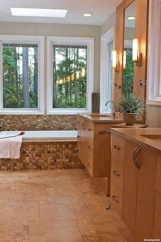 Natural Oasis Master Bath - Transitional - Bathroom - Atlanta - by ...