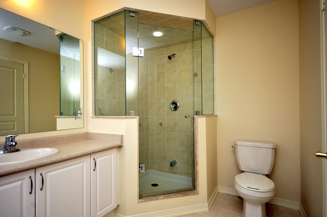 NEO ANGLE CORNER GLASS SHOWER ENCLOSURE - Modern - Bathroom - Toronto ...