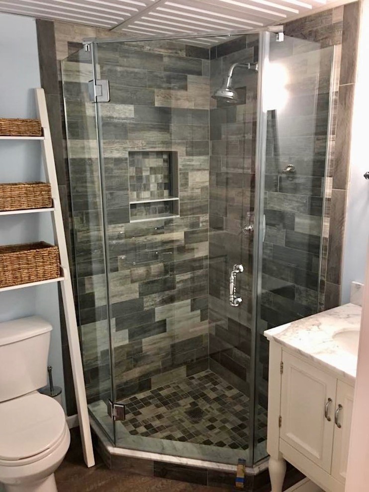 Neo Angle Showers - Bathroom - New York - by Lighthouse Shower Doors ...