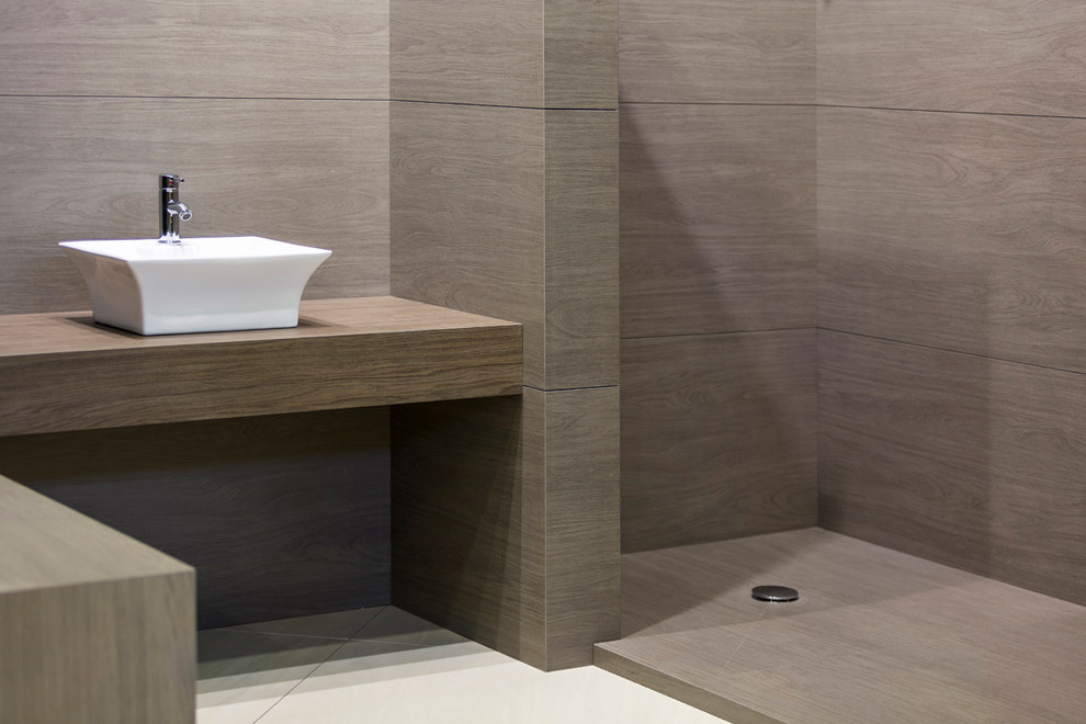 NEOLITH: Porcelain SLAB and Tile - Contemporary - Bathroom - New York ...