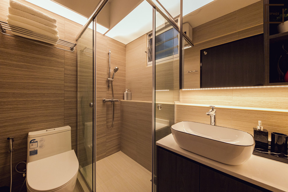 NEW BTO @ ST GEORGE LANE - Contemporary - Bathroom - Singapore - by Space Atelier Pte Ltd | Houzz