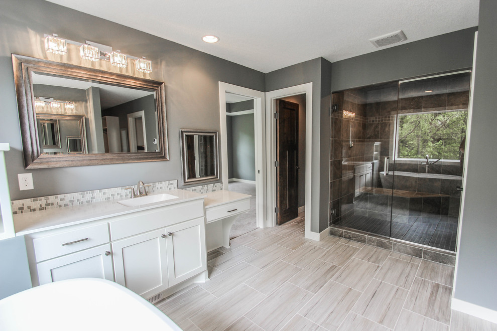 New Construction-Northern Suburb - Traditional - Bathroom - Minneapolis ...