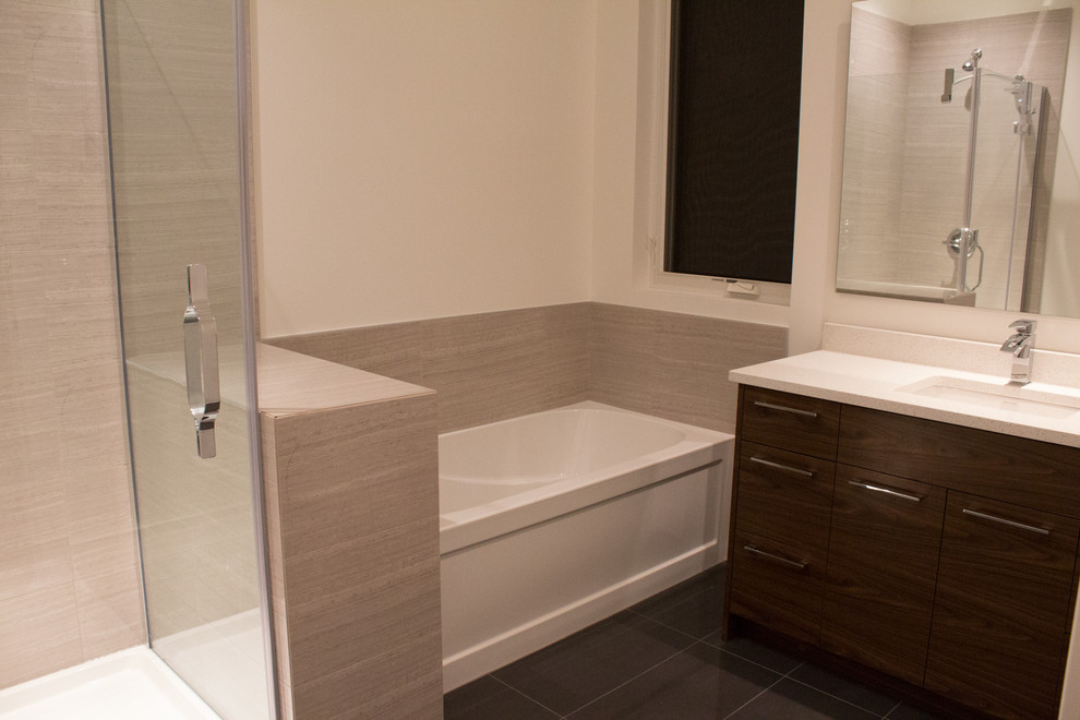 New construction - Contemporain - Salle de Bain - Vancouver - par ...