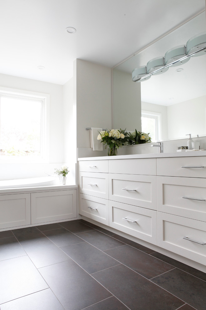 New, contemporary master bath in Lafayette, CA - Contemporary ...