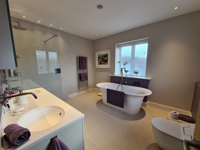 New Dwelling - Compton Place - Contemporary - Bathroom - Dorset - by Proctor Watts Cole Rutter ...