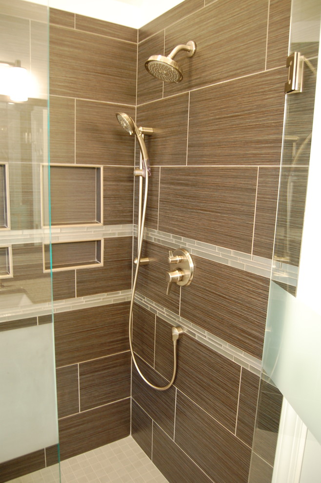Nicol's Master Bath - Transitional - Bathroom - Raleigh - by Rima ...