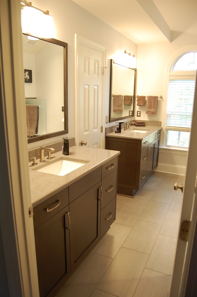 Nicol's Master Bath - Transitional - Bathroom - Raleigh - by Rima ...