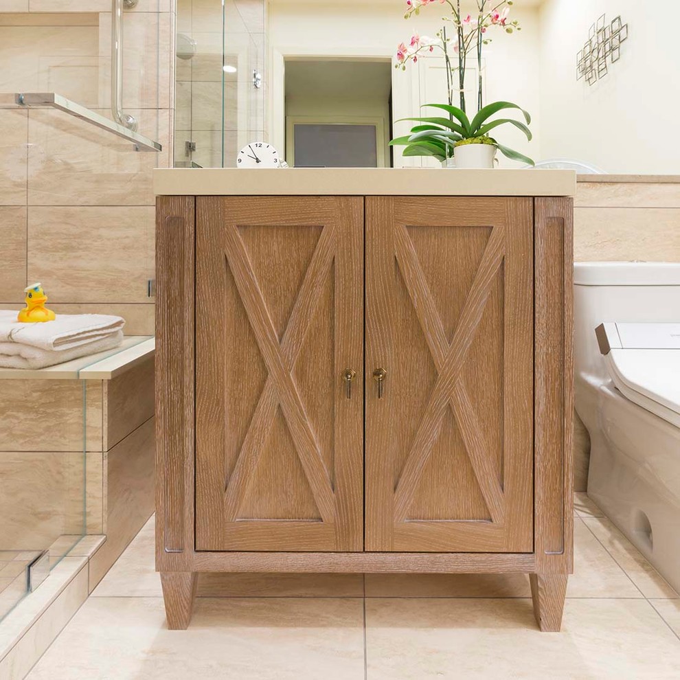 Nob Hill Bedroom and Bathroom - Transitional - Bathroom - San Francisco ...